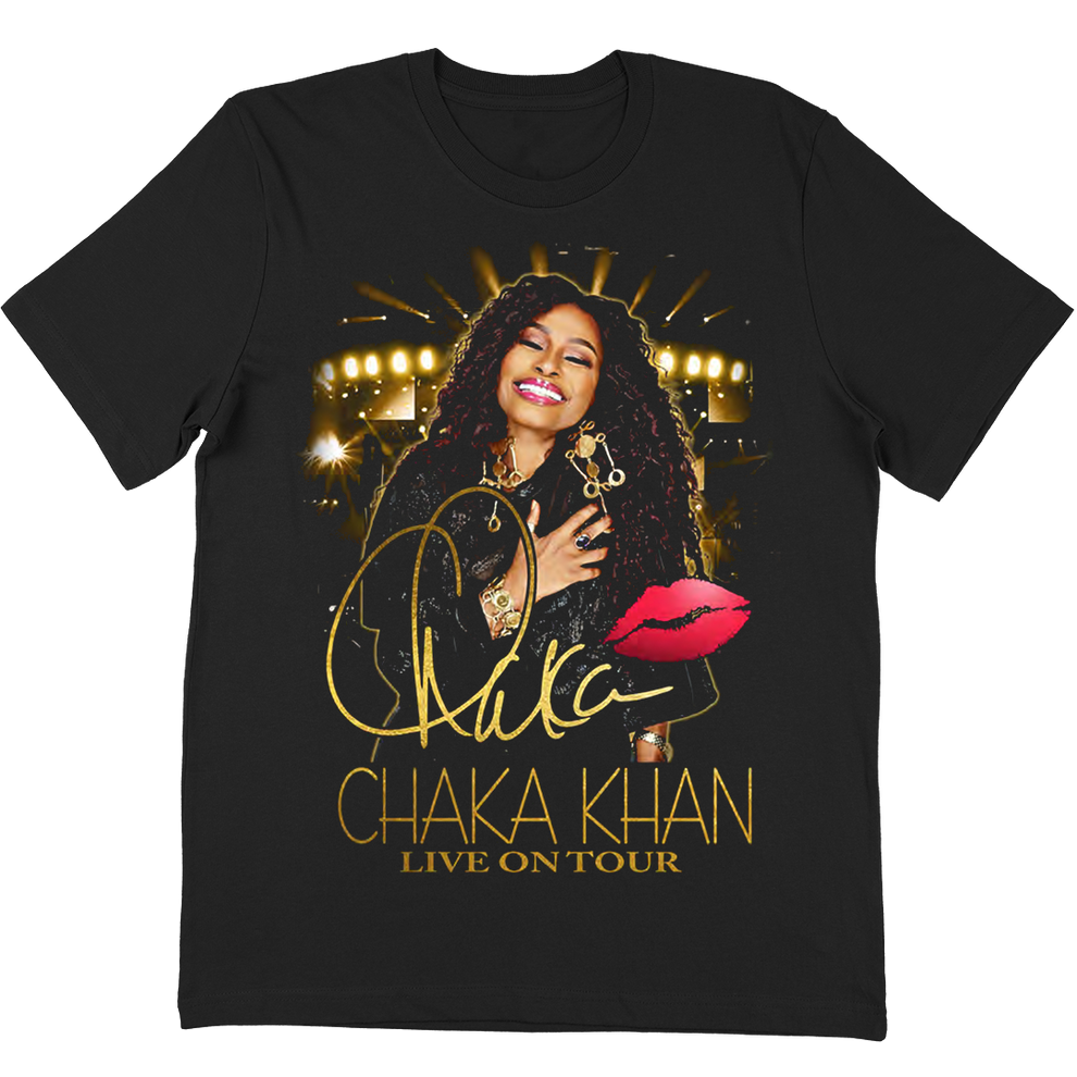 "Live On Tour 2025" T-Shirt – Chaka Khan